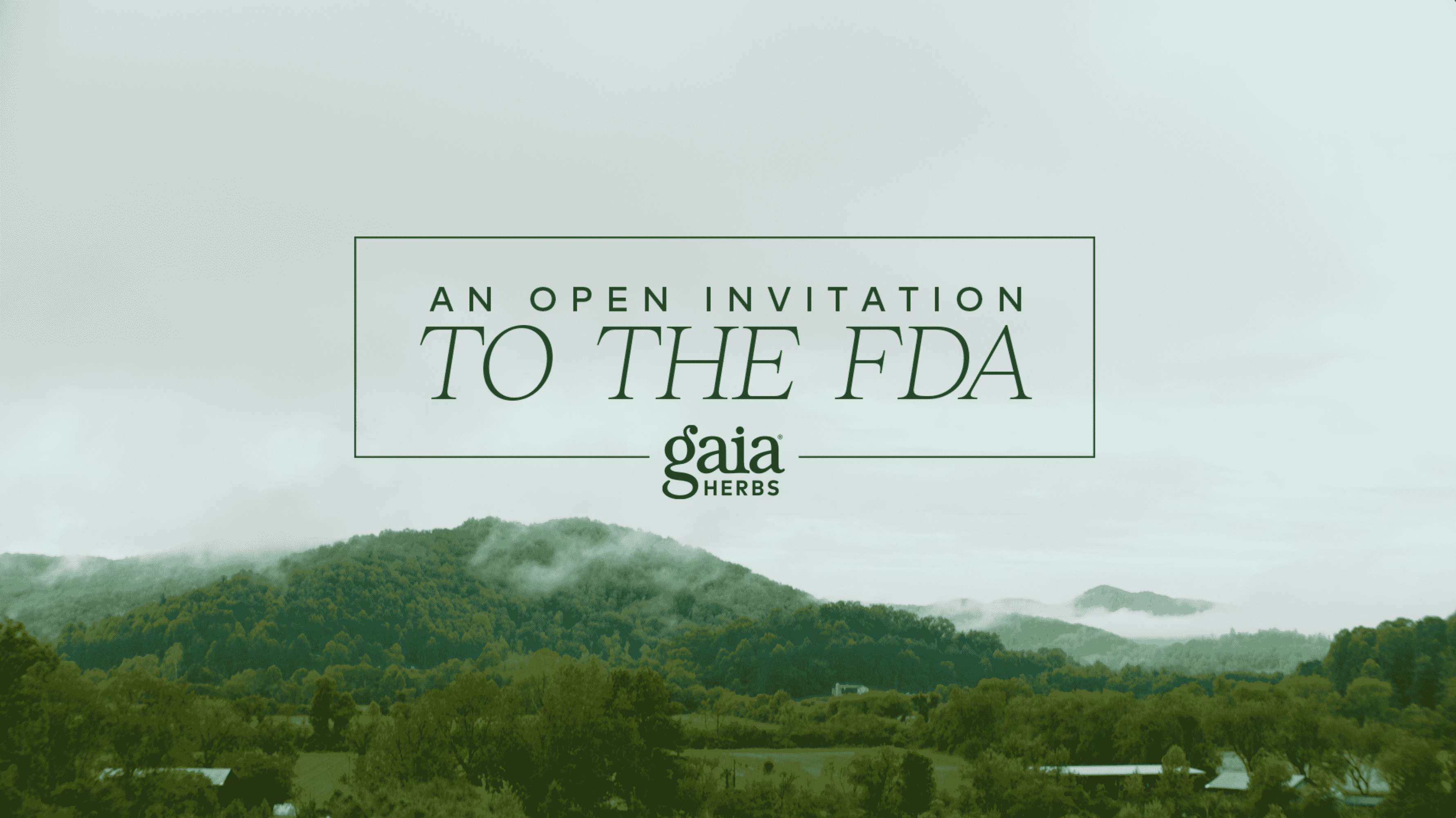 Gaia Herbs Extends an Open Invite To The Food and Drug Administration ...